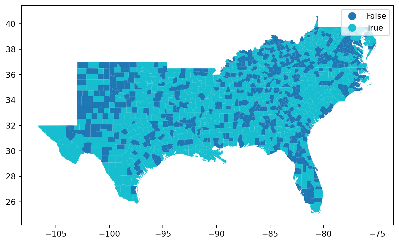 Geography 385: Spatial Data Analysis – Visualization for Area Unit Data